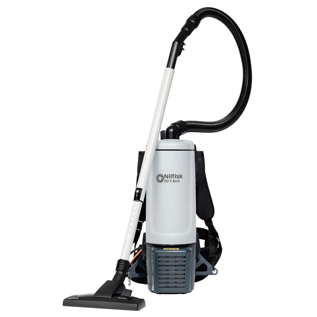 Nilfisk GD5 HEPA Backpack Vacuum Cleaner - ABCD Clean