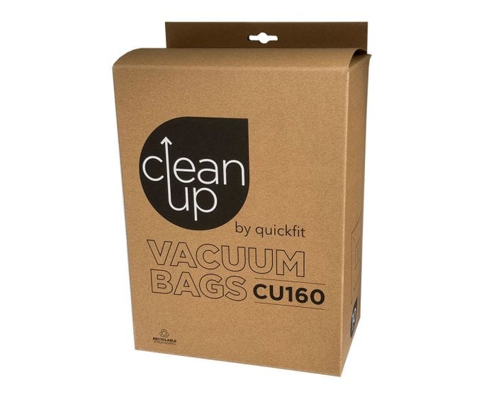 Clean Up CU160 Synthetic Vacuum Cleaner Bags - ABCD Clean