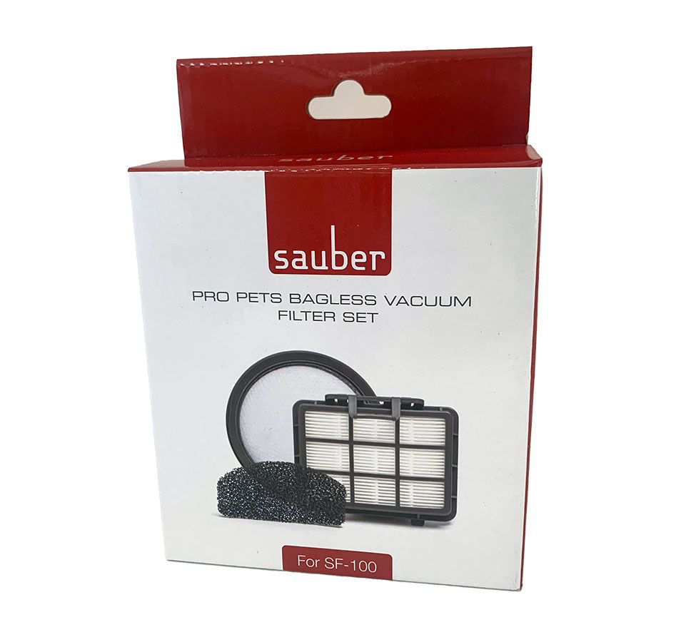 Sauber Pro Pets SF-100 Bagless Vacuum Cleaner Filter Set - ABCD Clean